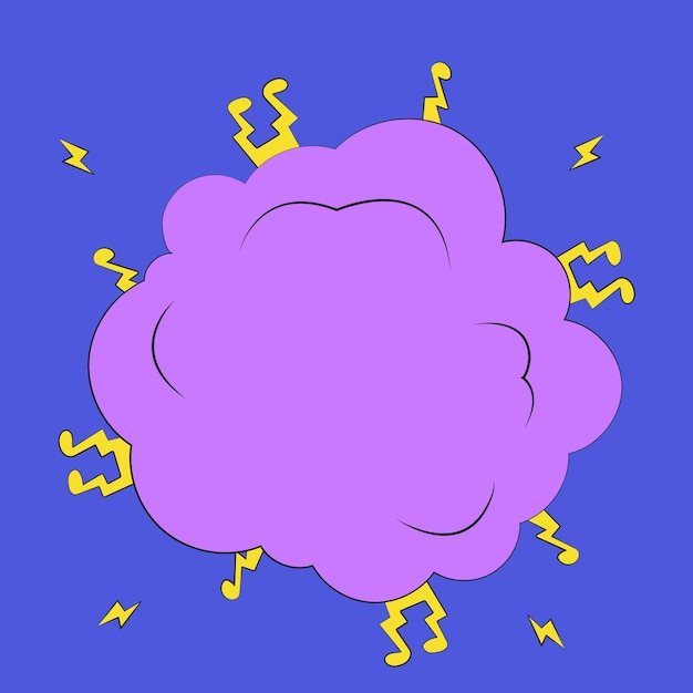 Premium Vector | Empty speech bubble on colorful background Vector ... Premium Vector | Empty speech bubble on colorful background Vector ...