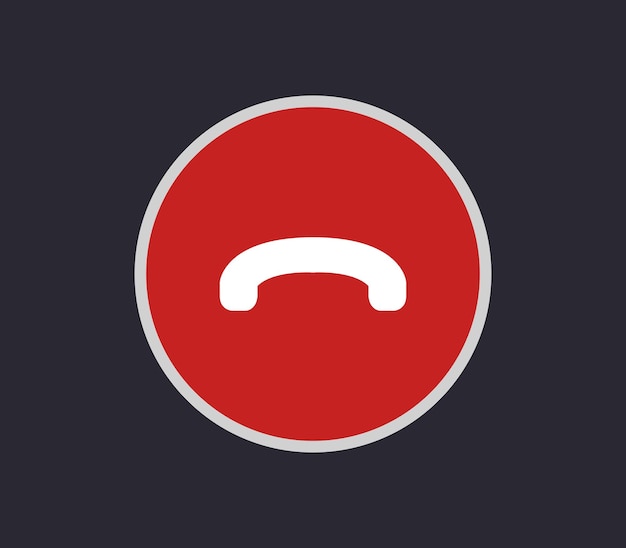 Premium Vector | End call Premium Vector | End call
