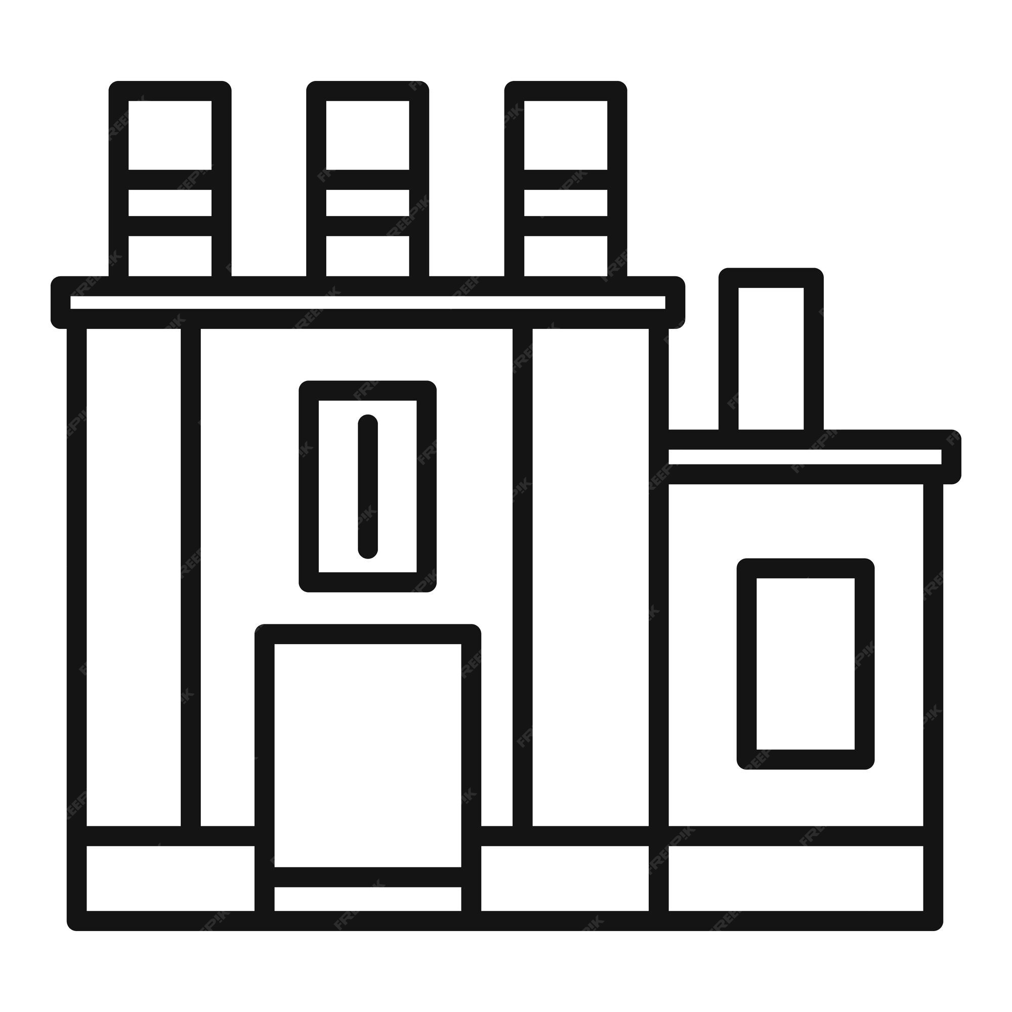 Premium Vector | Energy recycle factory icon outline energy recycle ... Premium Vector | Energy recycle factory icon outline energy recycle ...