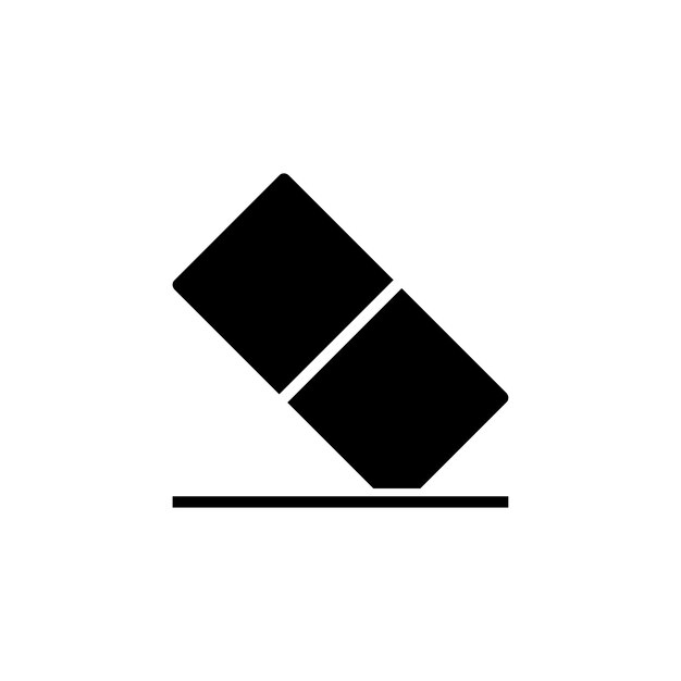 Premium Vector | Eraser icon vector design template Premium Vector | Eraser icon vector design template