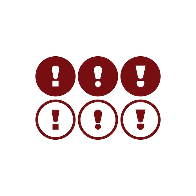 Premium Vector | Error icon vector design templates Premium Vector | Error icon vector design templates