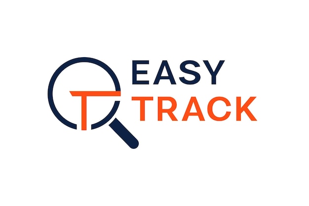 Premium Vector | Et vector tracking logo designe Premium Vector | Et vector tracking logo designe