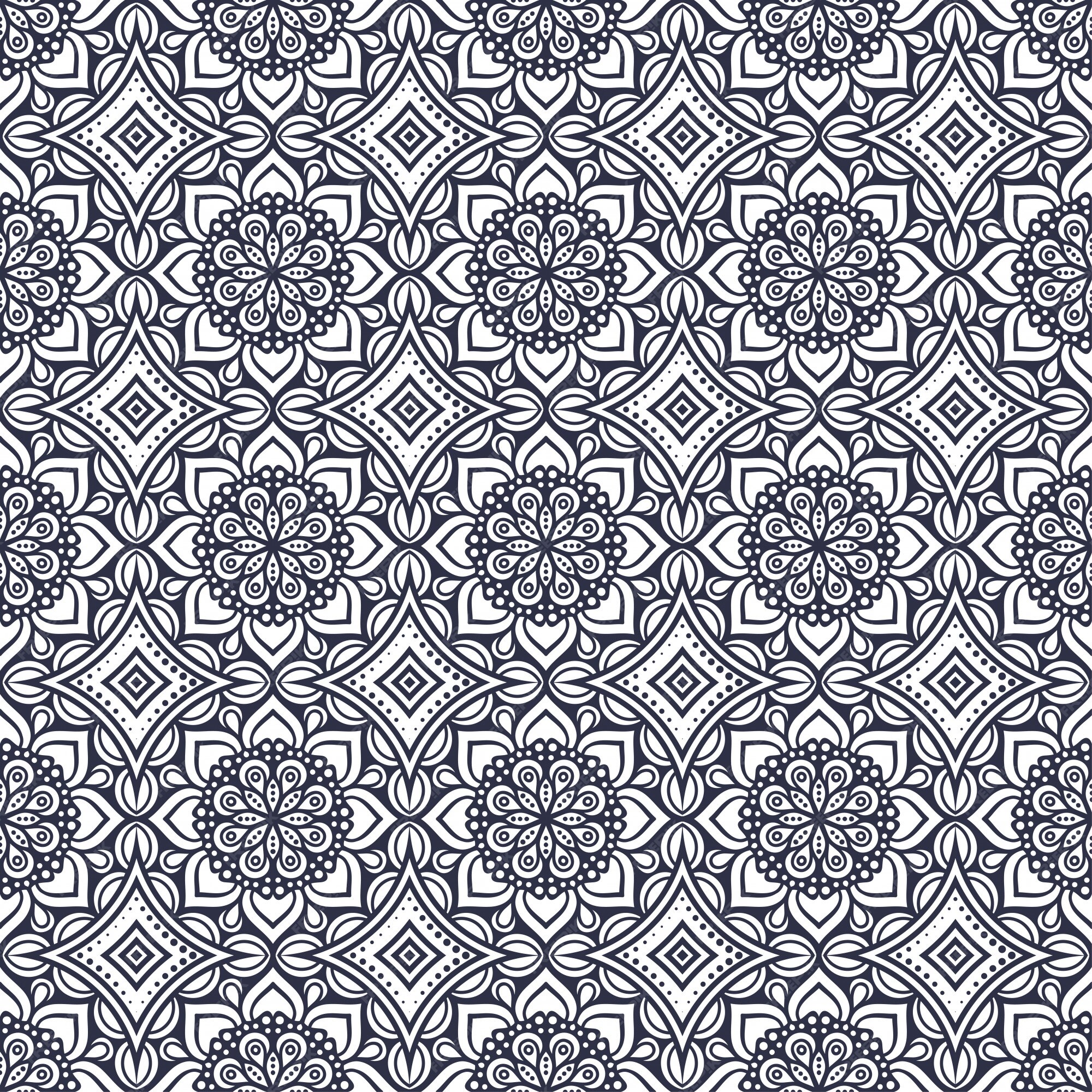 Premium Vector | Ethnic design seamless pattern Premium Vector | Ethnic design seamless pattern