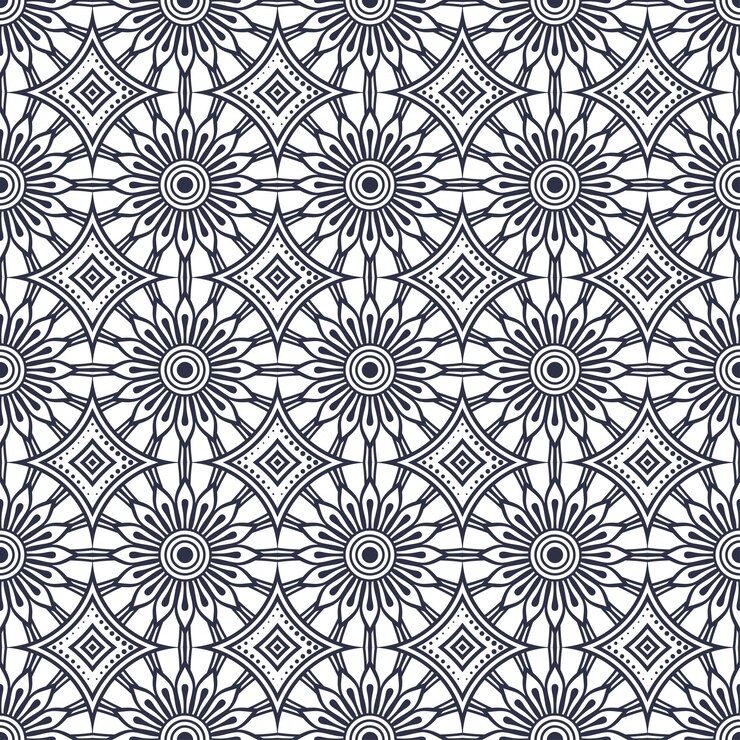 Premium Vector | Ethnic design seamless pattern Premium Vector | Ethnic design seamless pattern