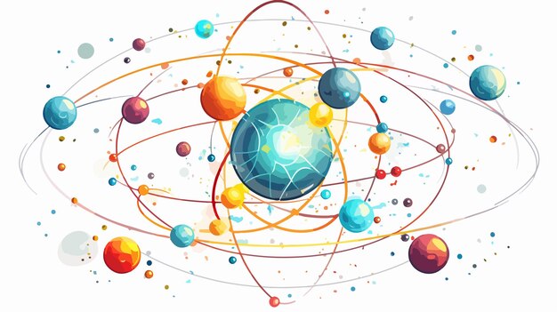 Exploring Molecular Studies of Atoms | Premium AI-generated vector Exploring Molecular Studies of Atoms | Premium AI-generated vector