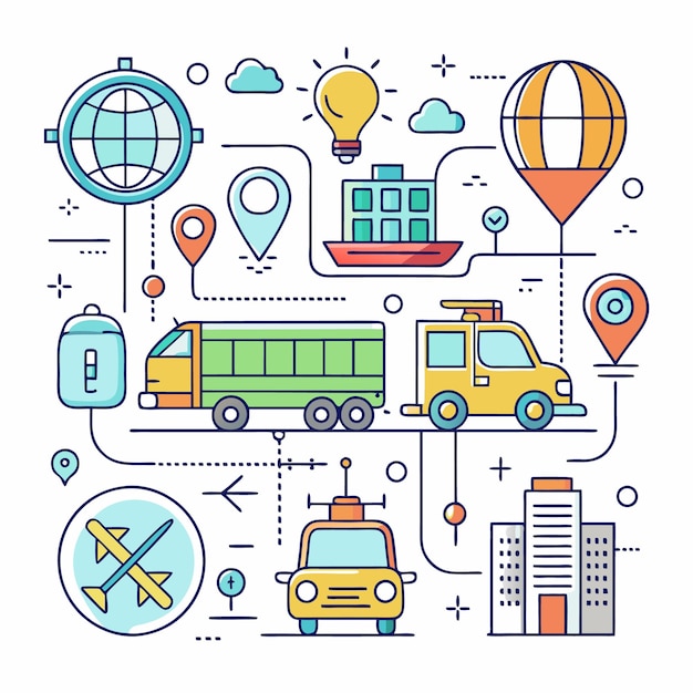 Premium Vector | Exploring Various Types of Vehicles Illustrated Guide ... Premium Vector | Exploring Various Types of Vehicles Illustrated Guide ...