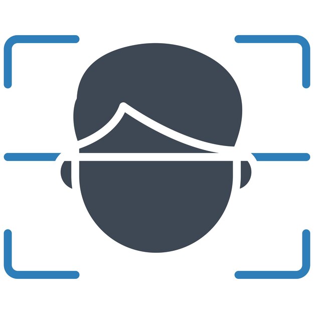 Premium Vector | Face Scan Vector Illustration Style Premium Vector | Face Scan Vector Illustration Style