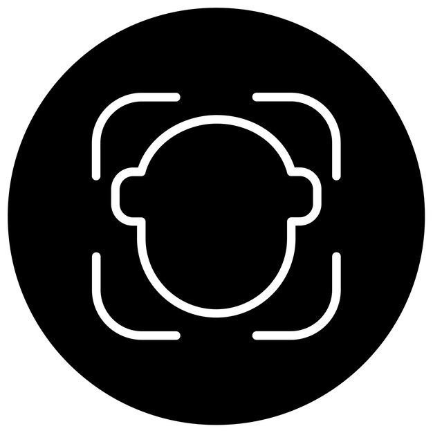 Premium Vector | Face Scan Vector Illustration Premium Vector | Face Scan Vector Illustration