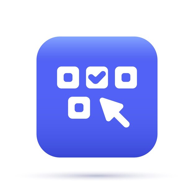 Premium Vector Feature Selection Data 3d Icon