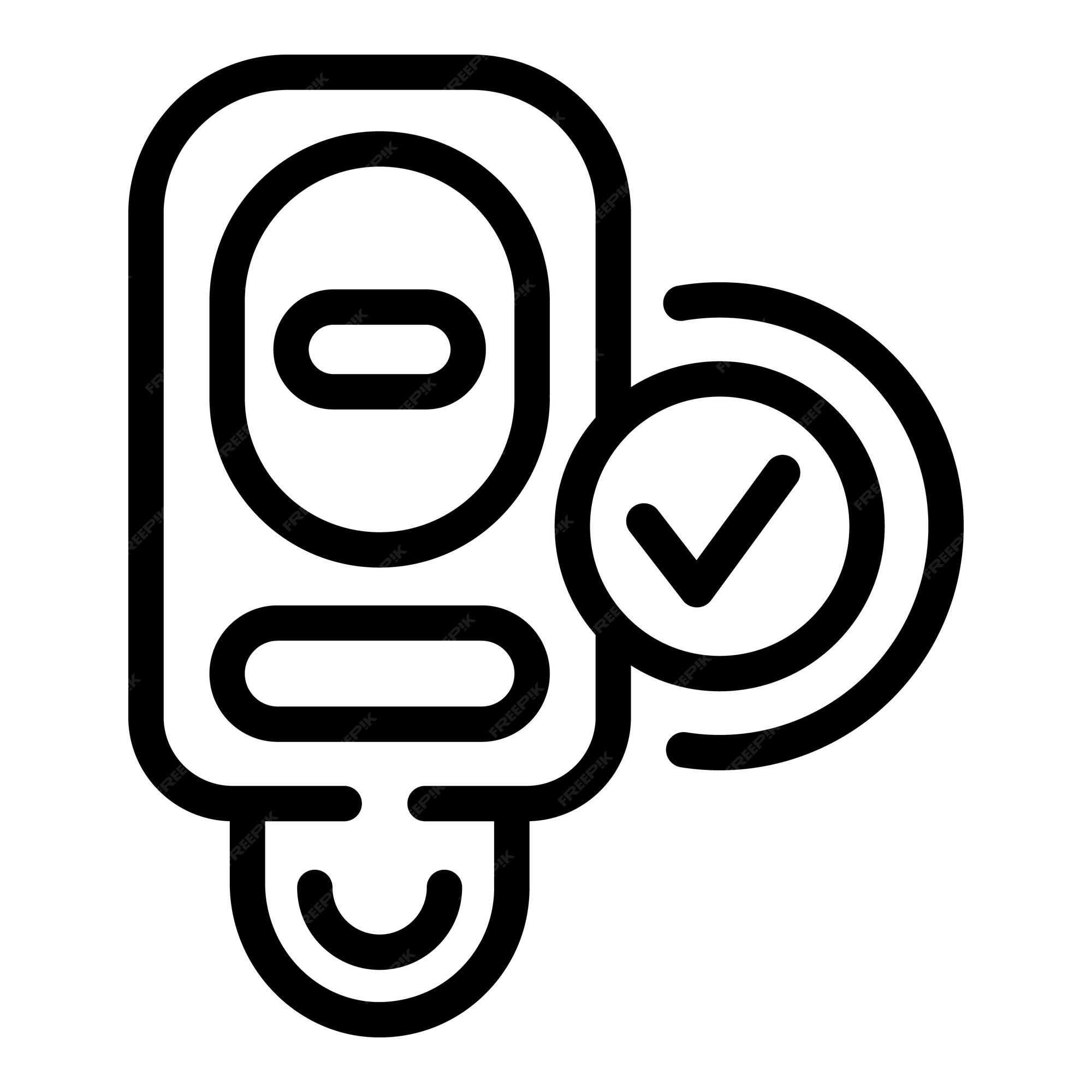 Premium Vector Fertility Test Icon Outline Vector Monthly Luteal Phase