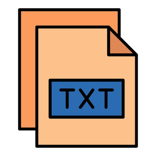 Premium Vector File Extension Icon