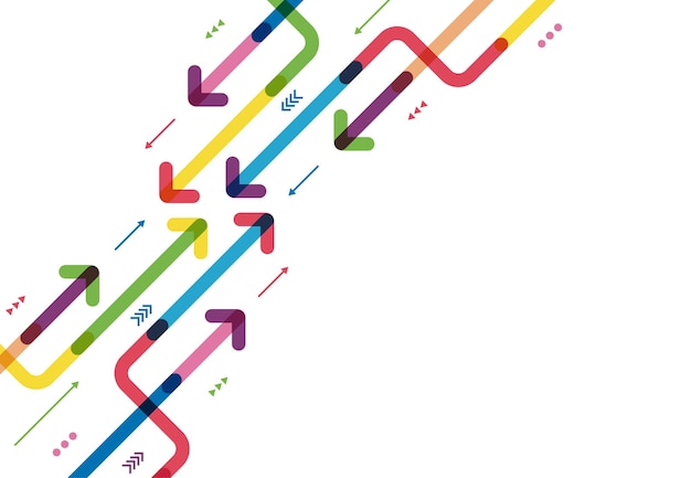 Premium Vector | Financial growth arrows with colorful vector illustration Premium Vector | Financial growth arrows with colorful vector illustration