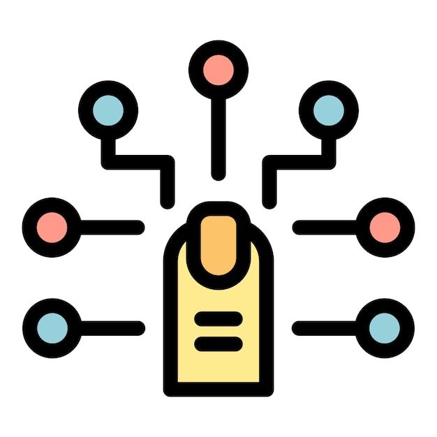 Premium Vector | Fingerprint adaptation icon outline fingerprint ... Premium Vector | Fingerprint adaptation icon outline fingerprint ...