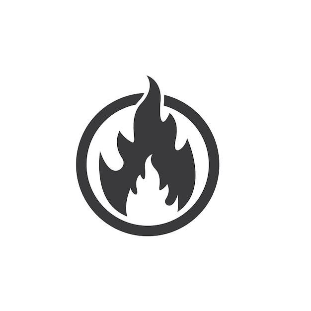Premium Vector Fire Flame Icon Vector Illustration Design