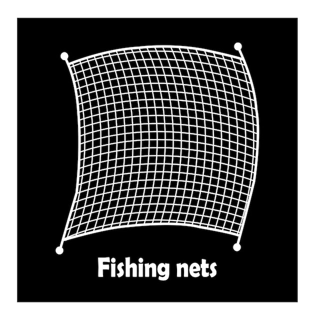 Premium Vector | Fishing net icon vector illustration template design Premium Vector | Fishing net icon vector illustration template design