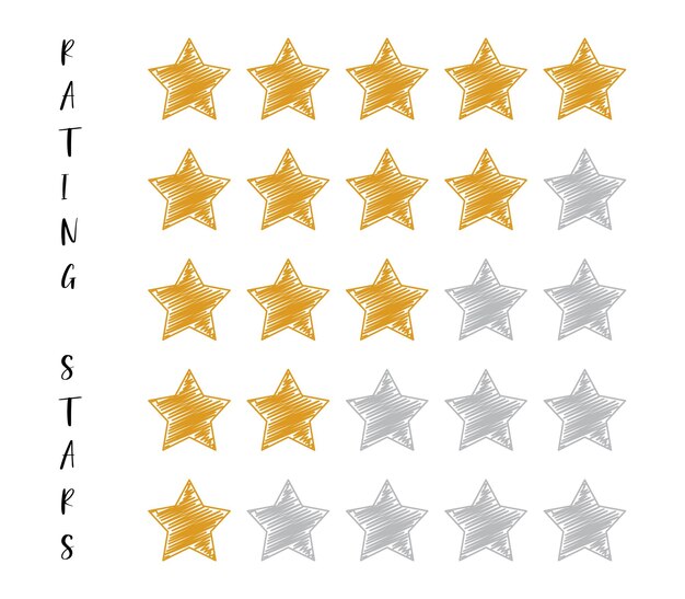 Premium Vector | Five stars rating. 5 stars quality rating icon. star ... Premium Vector | Five stars rating. 5 stars quality rating icon. star ...