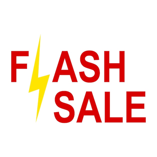 Premium Vector | Flash sale icon vector Premium Vector | Flash sale icon vector