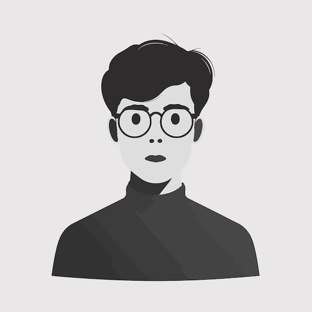 Premium Vector | Flat design profile icon Premium Vector | Flat design profile icon