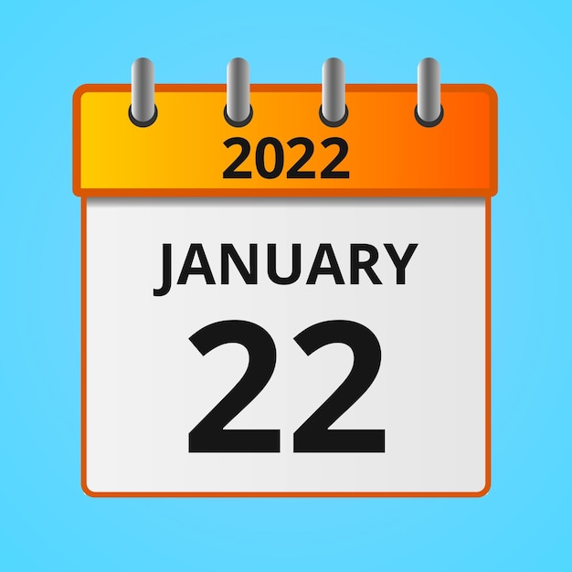 Premium Vector | Flat icon calendar isolated on blue background. vector ... Premium Vector | Flat icon calendar isolated on blue background. vector ...