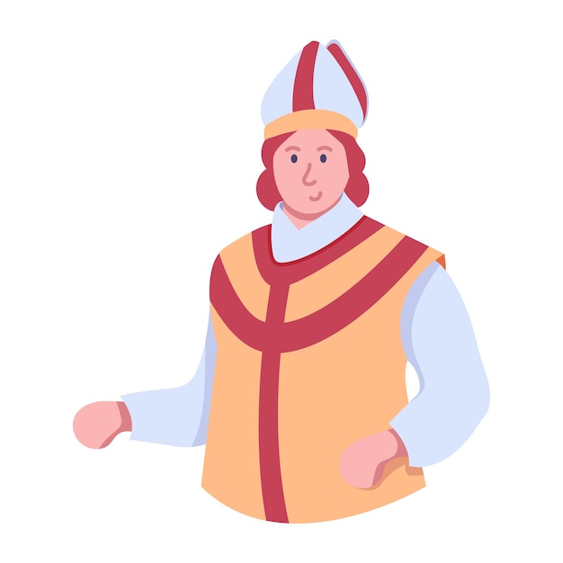 Premium Vector | Flat icon of greek merchant Premium Vector | Flat icon of greek merchant