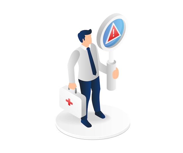 Premium Vector | Flat isometric concept illustration advanced ... Premium Vector | Flat isometric concept illustration advanced ...