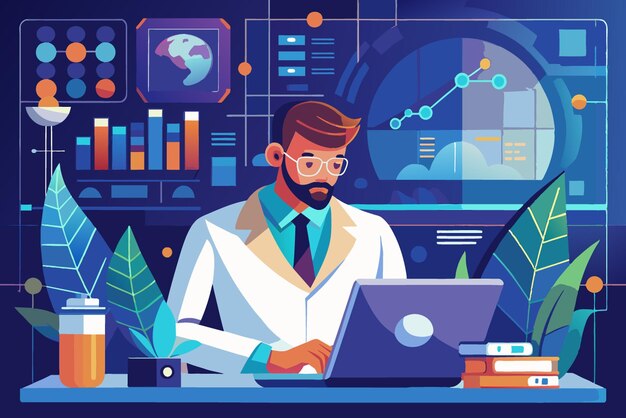 Page 3 | Artificial Intelligence Modeling Vectors & Illustrations for ...