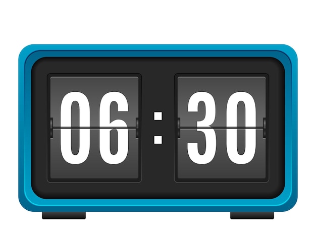 Premium Vector | Flip clock Premium Vector | Flip clock