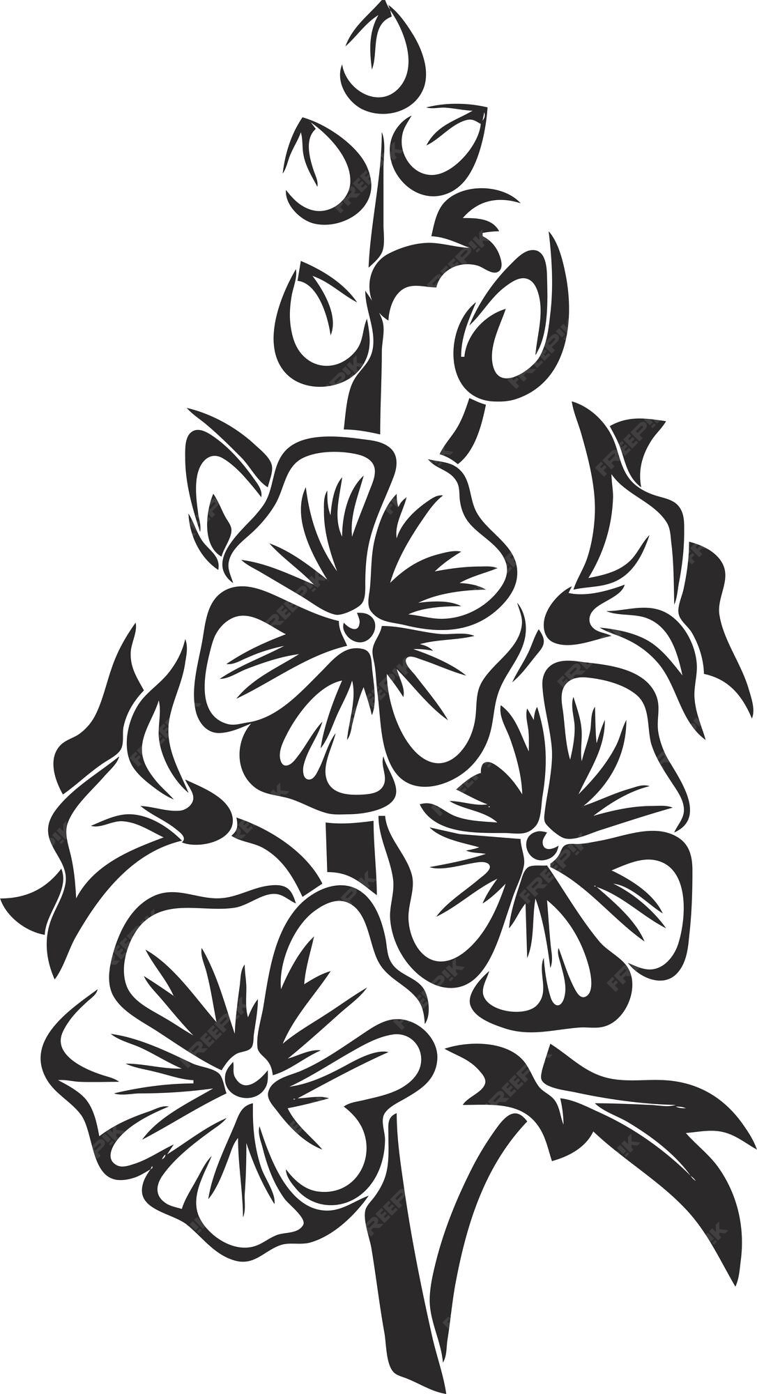 Premium Vector | Floral motif Premium Vector | Floral motif