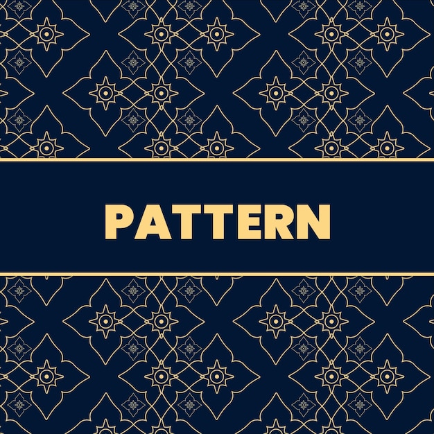 Premium Vector | Flower shapes pattern background Premium Vector | Flower shapes pattern background