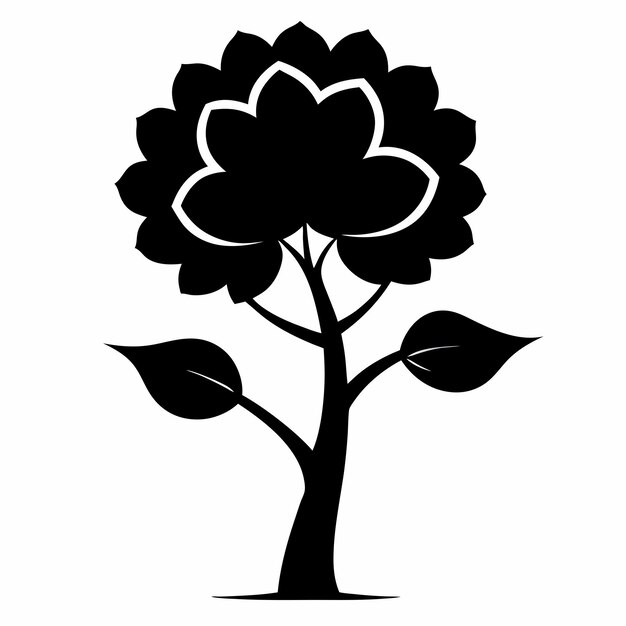 Flower tree vector illustration | Premium AI-generated vector Flower tree vector illustration | Premium AI-generated vector