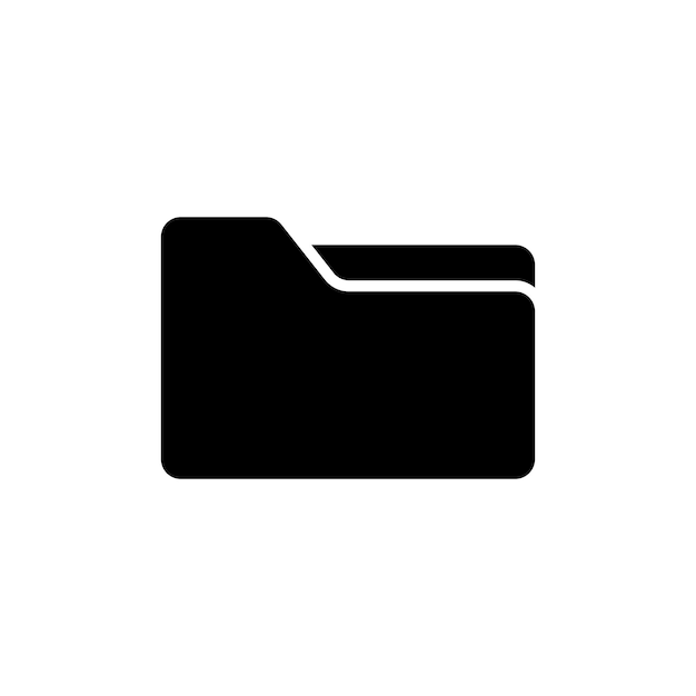 Premium Vector Folder Icon Set Computer Data File Vector Symbol Simple Project Web Folder Sign