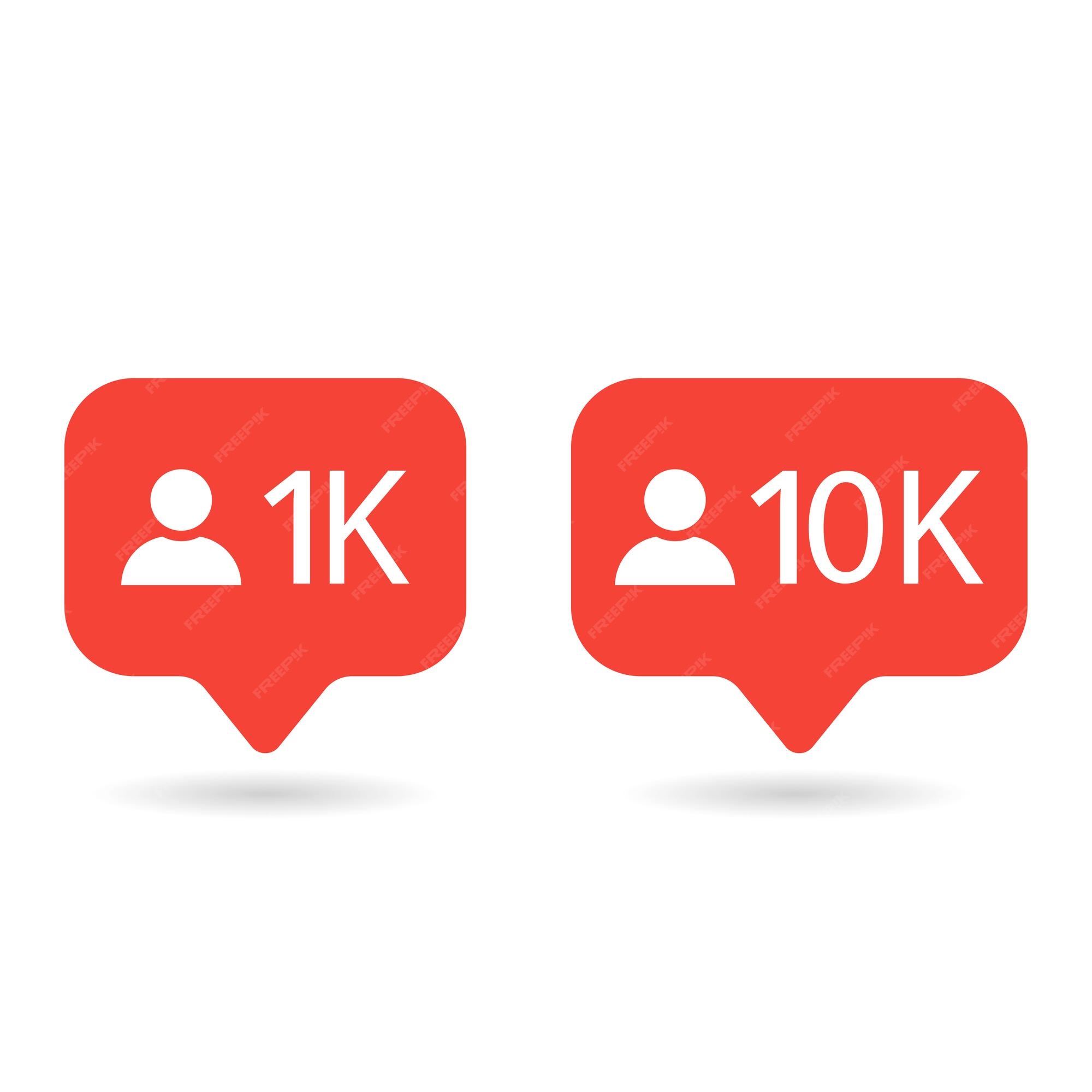 Premium Vector | Follower notification icon or social media follower icon Premium Vector | Follower notification icon or social media follower icon