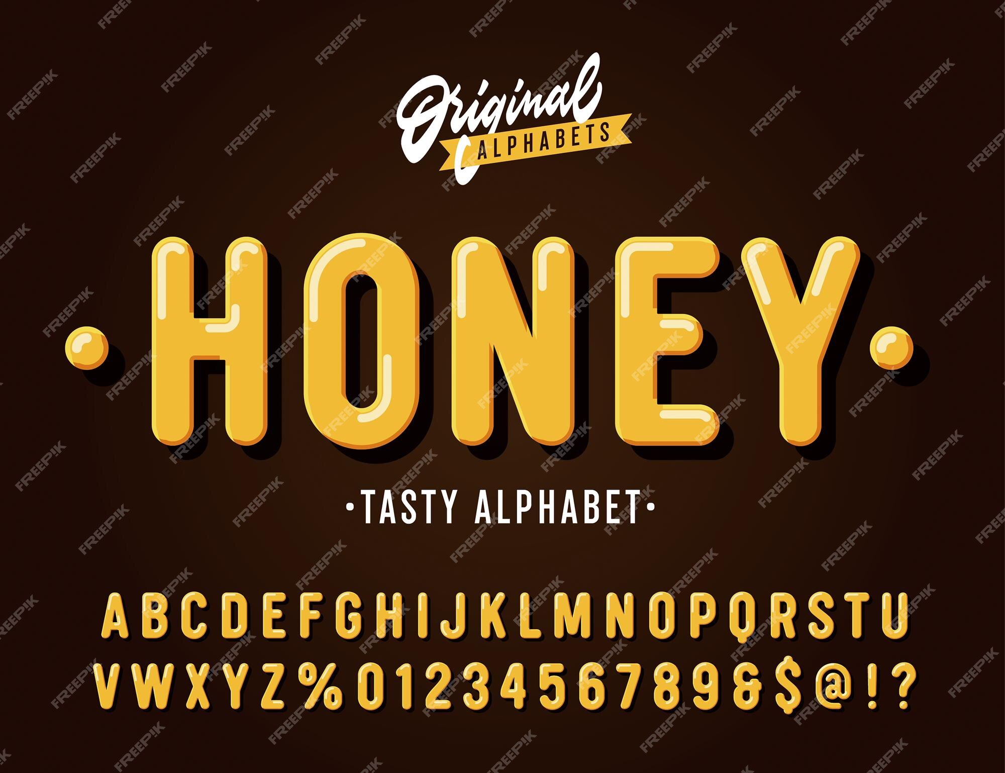 Premium Vector Font Effects Letter Vector