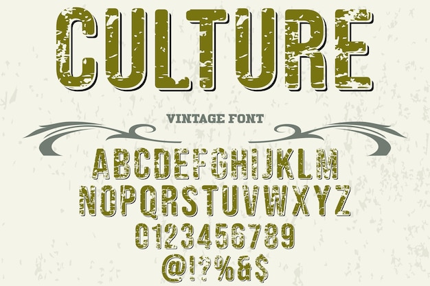 Premium Vector | Font Shadow Effect, culture Premium Vector | Font Shadow Effect, culture
