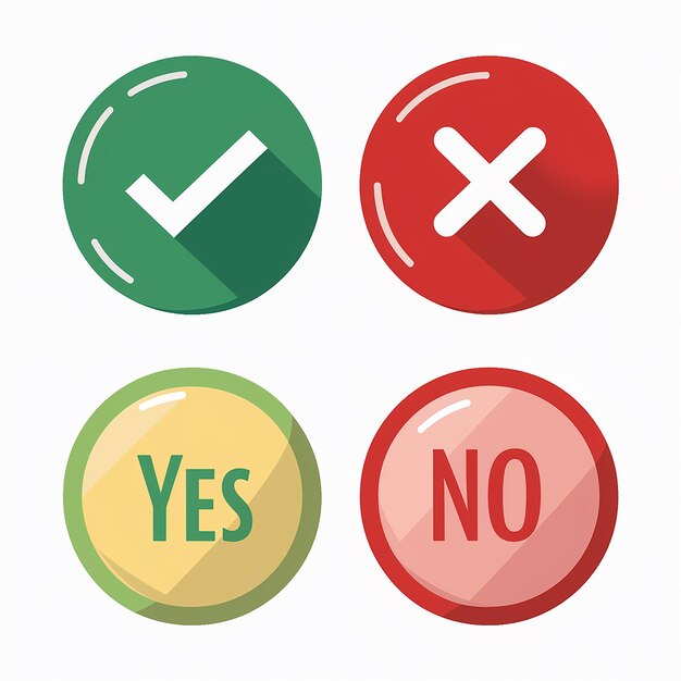 Premium Vector | Four circular buttons Premium Vector | Four circular buttons