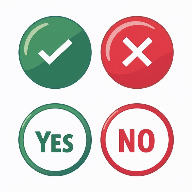 Premium Vector | Four circular buttons Premium Vector | Four circular buttons