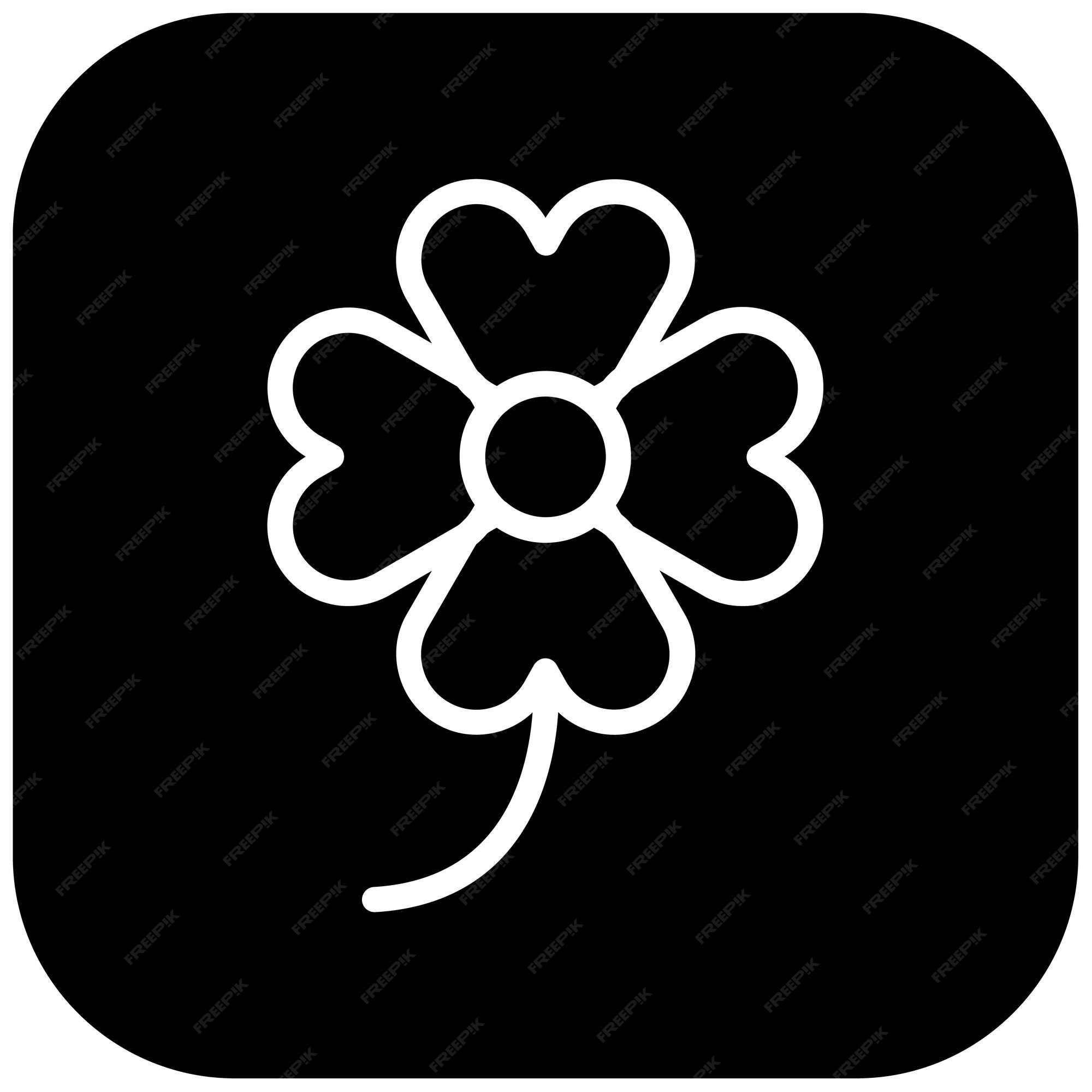 Premium Vector | Four Leaf Clover Vector Illustration Premium Vector | Four Leaf Clover Vector Illustration