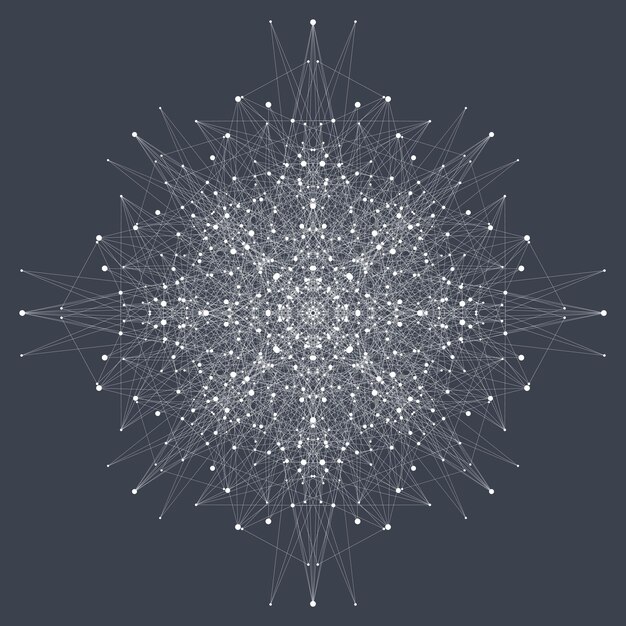 Fractal Connectivity Vectors & Illustrations for Free Download | Freepik