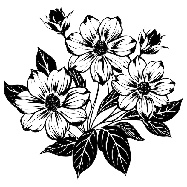 Premium Vector | Free Flower Vector Art Icons Graphics illustration Premium Vector | Free Flower Vector Art Icons Graphics illustration