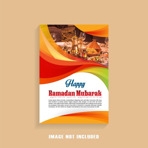 Premium Vector | Free islamic leaflet design template Premium Vector | Free islamic leaflet design template