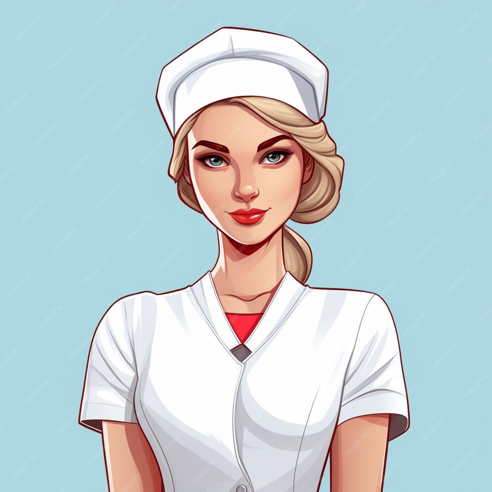 Premium Vector | Free vector nurse clipart painting isolated Premium Vector | Free vector nurse clipart painting isolated