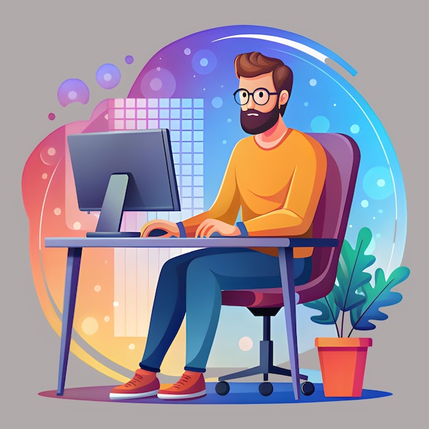 Free Vector Software Interface Coding And Programming System Administrator Or Designer Ai