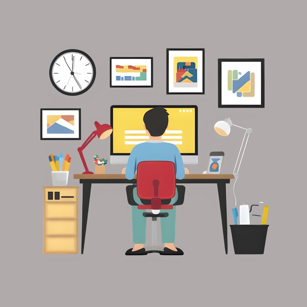 Free Vector Software Interface Coding And Programming System