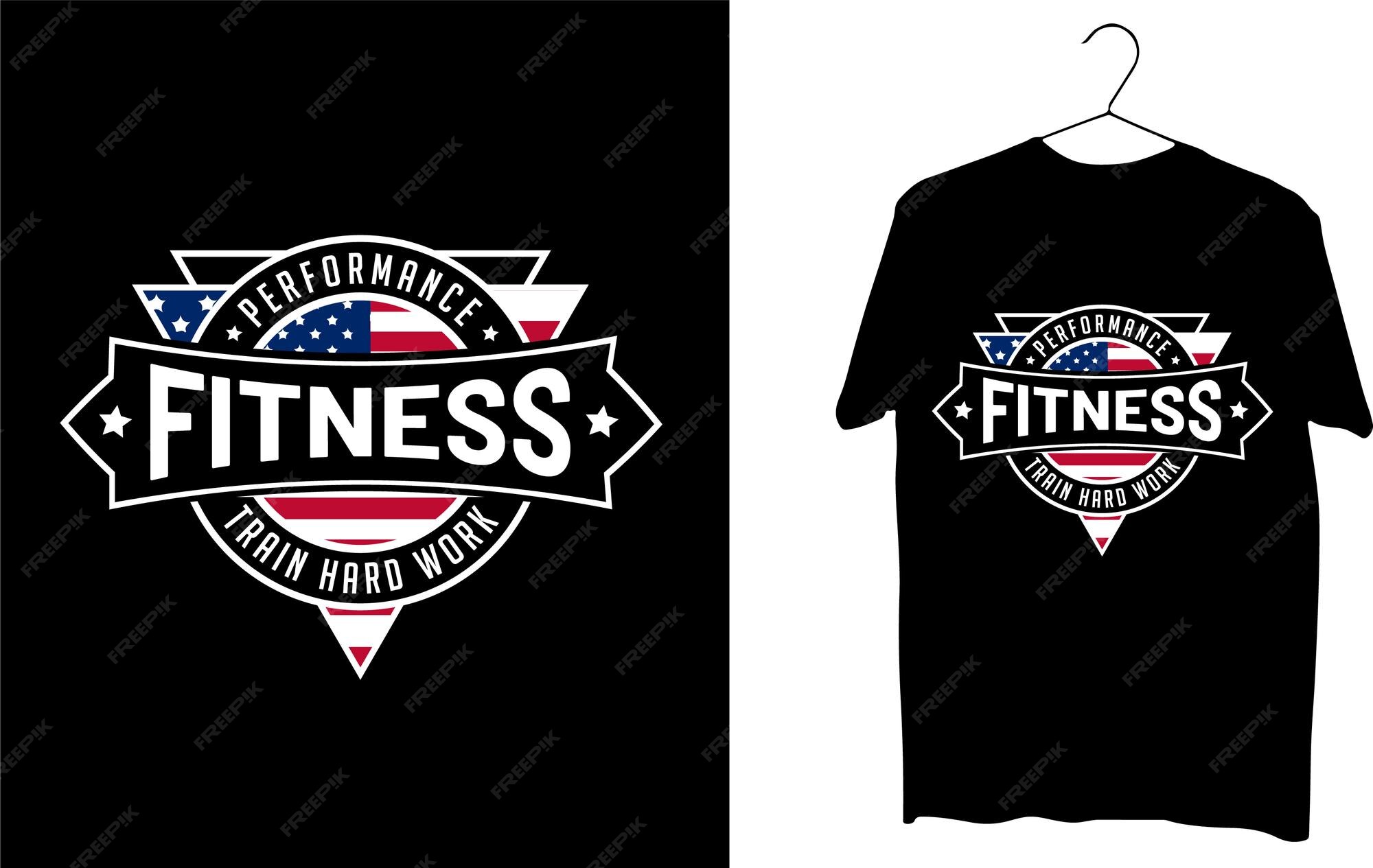 Premium Vector Free Vector Tshirt Design Vector Files Fitness Tshirt