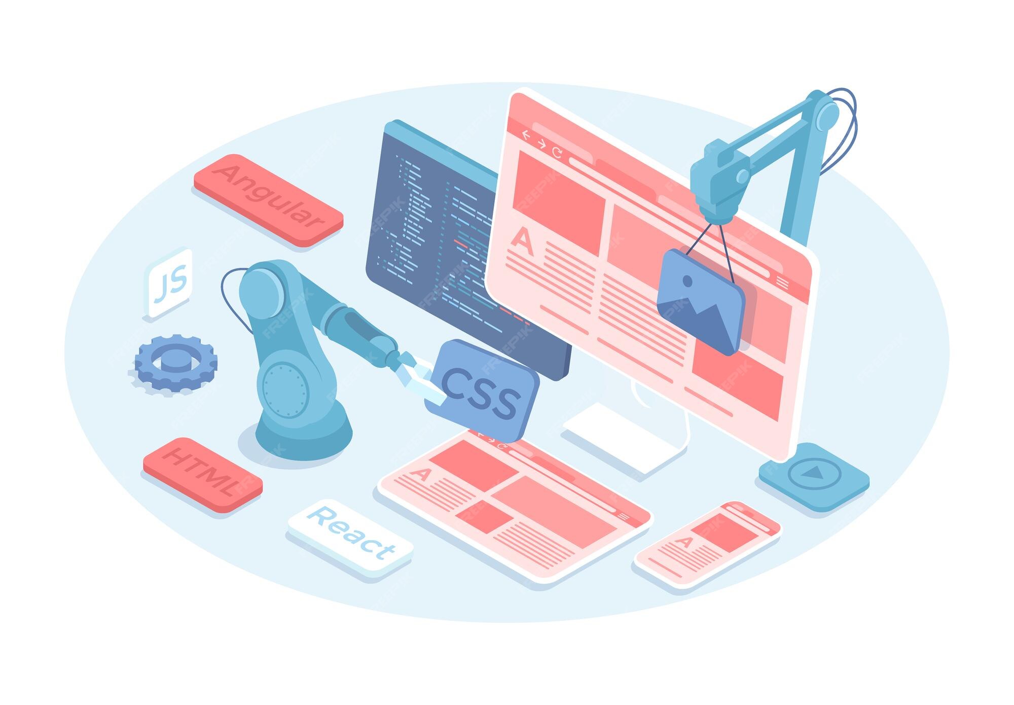 Frontend development Develop computer website interface frontend ...