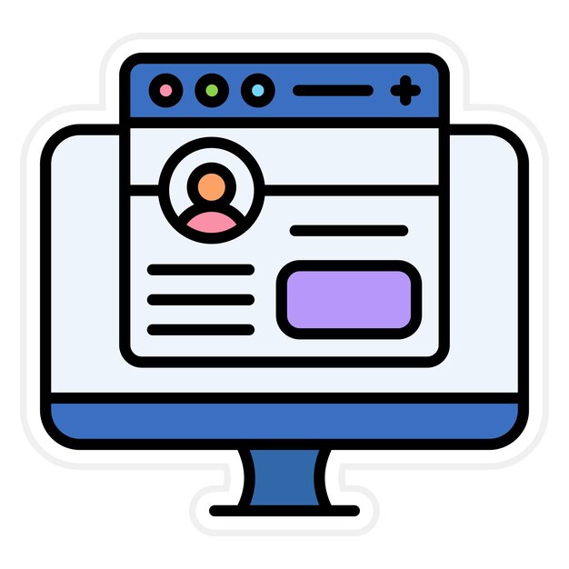 Premium Vector | Frontend Development icon vector image Can be used for ...