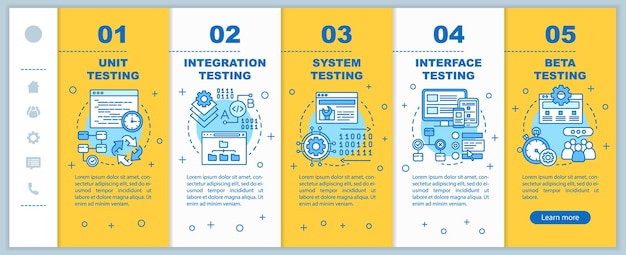 Premium Vector Journey Organization Onboarding Mobile Web Pages