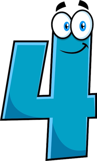 Premium Vector | Outlined funny number seven 7 cartoon character ... Premium Vector | Outlined funny number seven 7 cartoon character ...