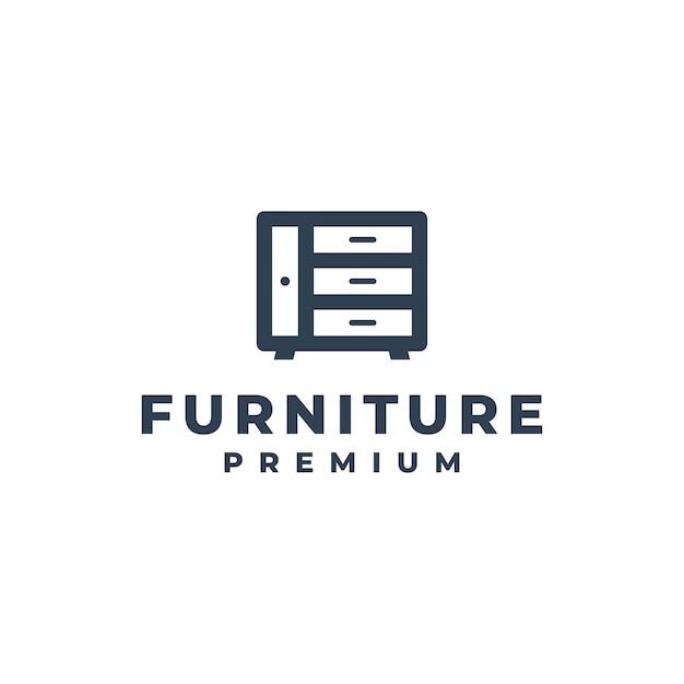 Premium Vector | Furniture and interior design logo icon vector Premium Vector | Furniture and interior design logo icon vector
