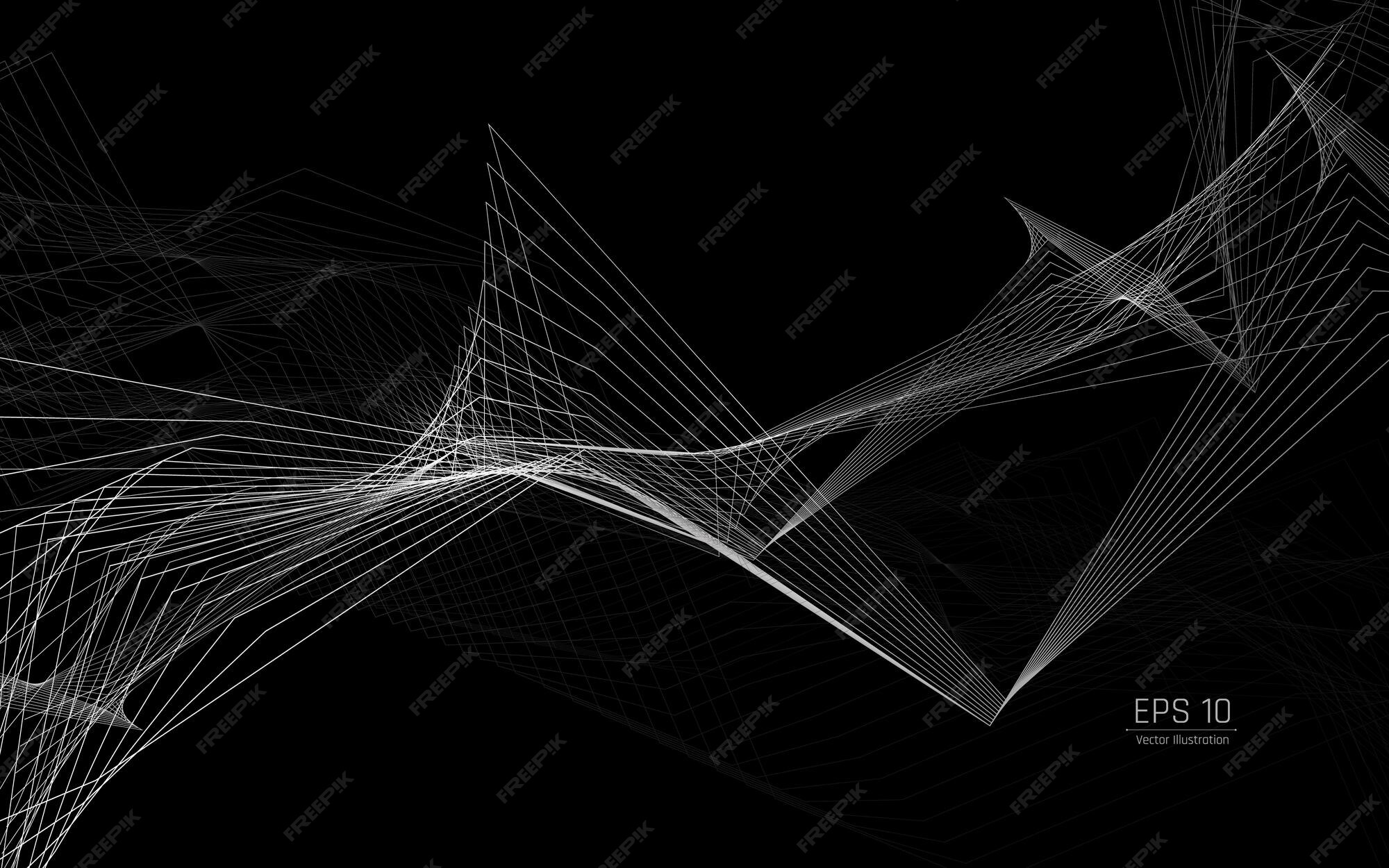 Premium Vector Futuristic Abstract Background